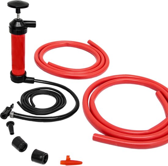 Handpomp Universeel - Transferpomp Benzine en Water - Handmatige Pomp ...