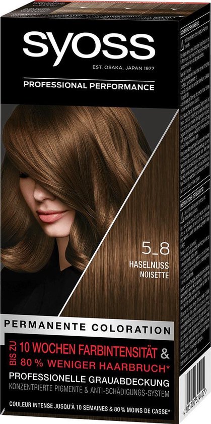 SYOSS Professional Performance 5-8 haarkleuring Bruin-Haarverf. | bol.com