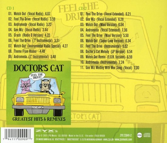 Greatest Hits & Remixes, Doctor'S Cat | CD (album) | Muziek | bol