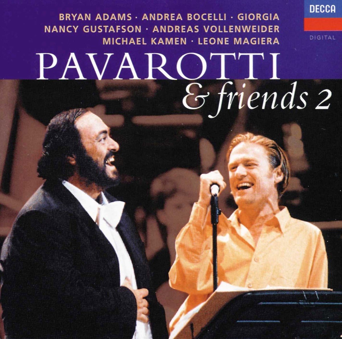 Luciano Pavarotti, Bryan Adams, Nancy Gustafson - Pavarotti & Friends 2 ...