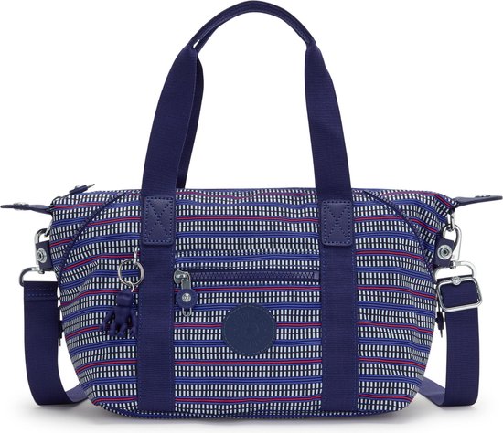 Kipling Art Mini Schoudertas - Blue Geo Print | bol.com