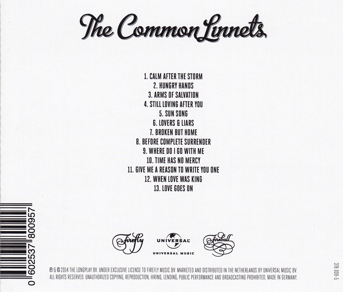 The Common Linnets - The Common Linnets (CD), The Common Linnets | CD ...