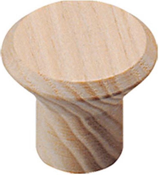 Intersteel Knop 28mm taps essenhout | bol