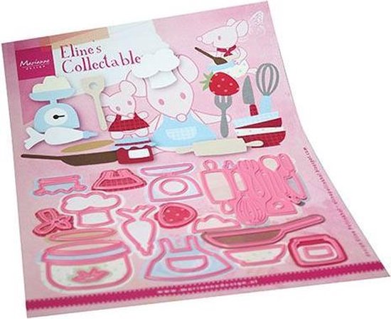 Marianne Design Collectables Snij en Embosstencil - Keukenaccessoires | bol.com