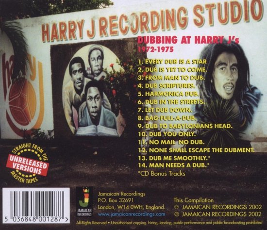Various Artists - Dubbing At Harry J's 1972-1975 (CD), various artists ...