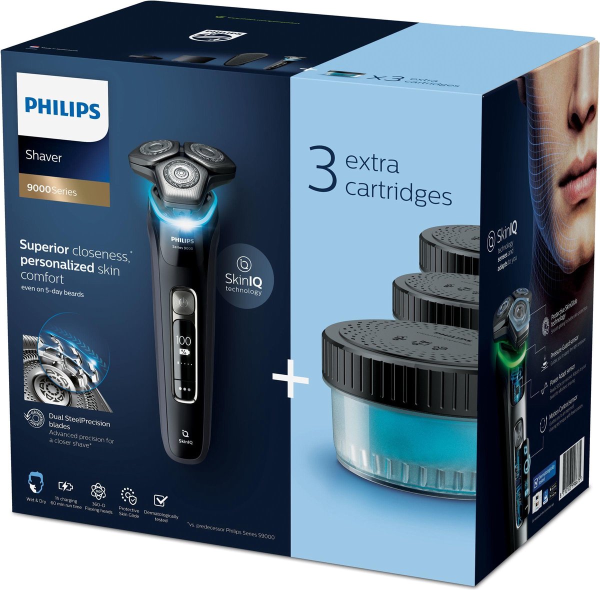 Philips SHAVER Series 9000 Pressure Guard-sensor S9986/63 - Elektrisch Scheerapparaat... | bol