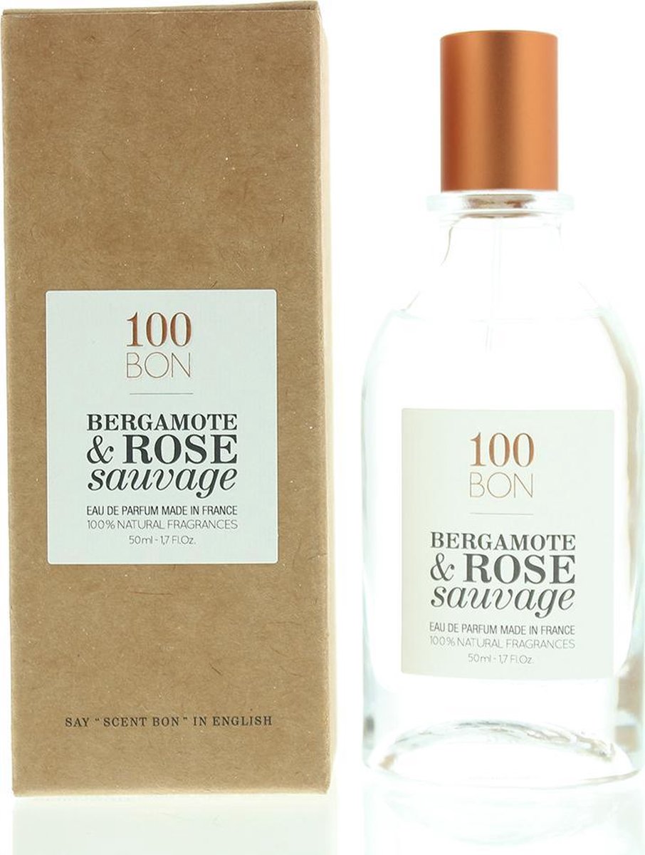 100BON EDT Bergamote & Rose Sauvage - 50ml | bol.com