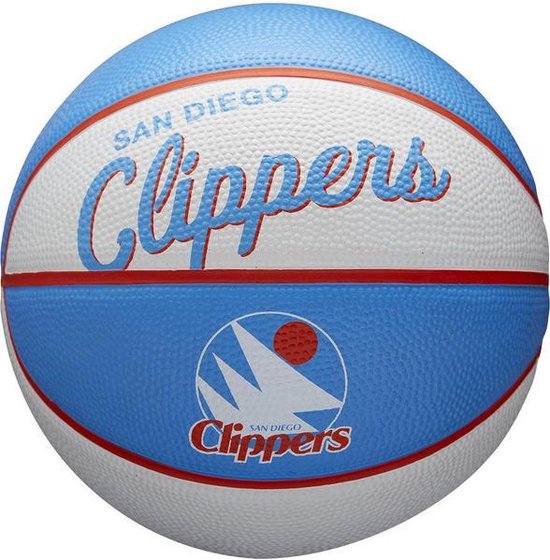 Wilson NBA Team Retro LA Clippers - basketbal - blauw | bol.com