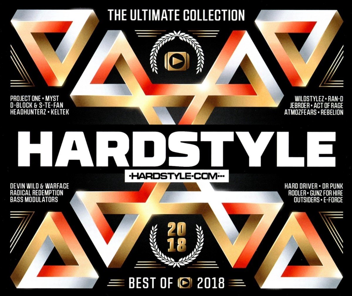 Various Artists - Hardstyle The Ult Coll Best Of 2018 (3 CD), various artists | CD... | bol