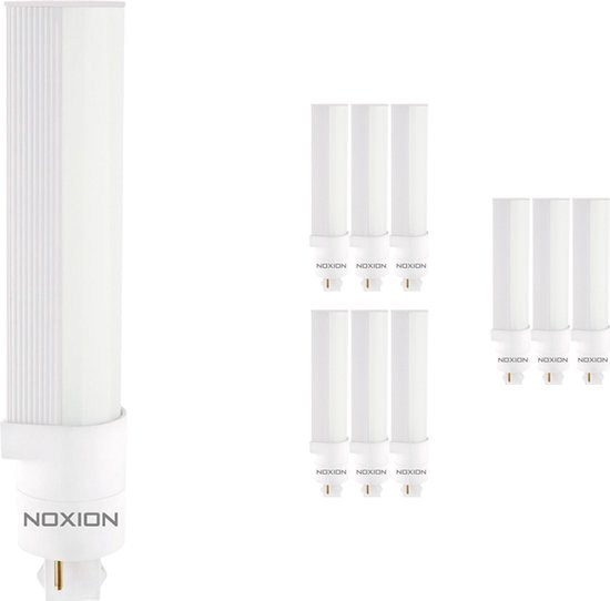 Voordeelpak 10x Noxion Lucent PL-C LED 5.2W 650lm - 830 Warm Wit | Vervangt 18W. | bol