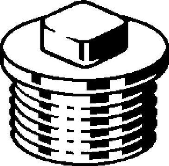 Viega plug 1 2 met vierkant brons | bol.com