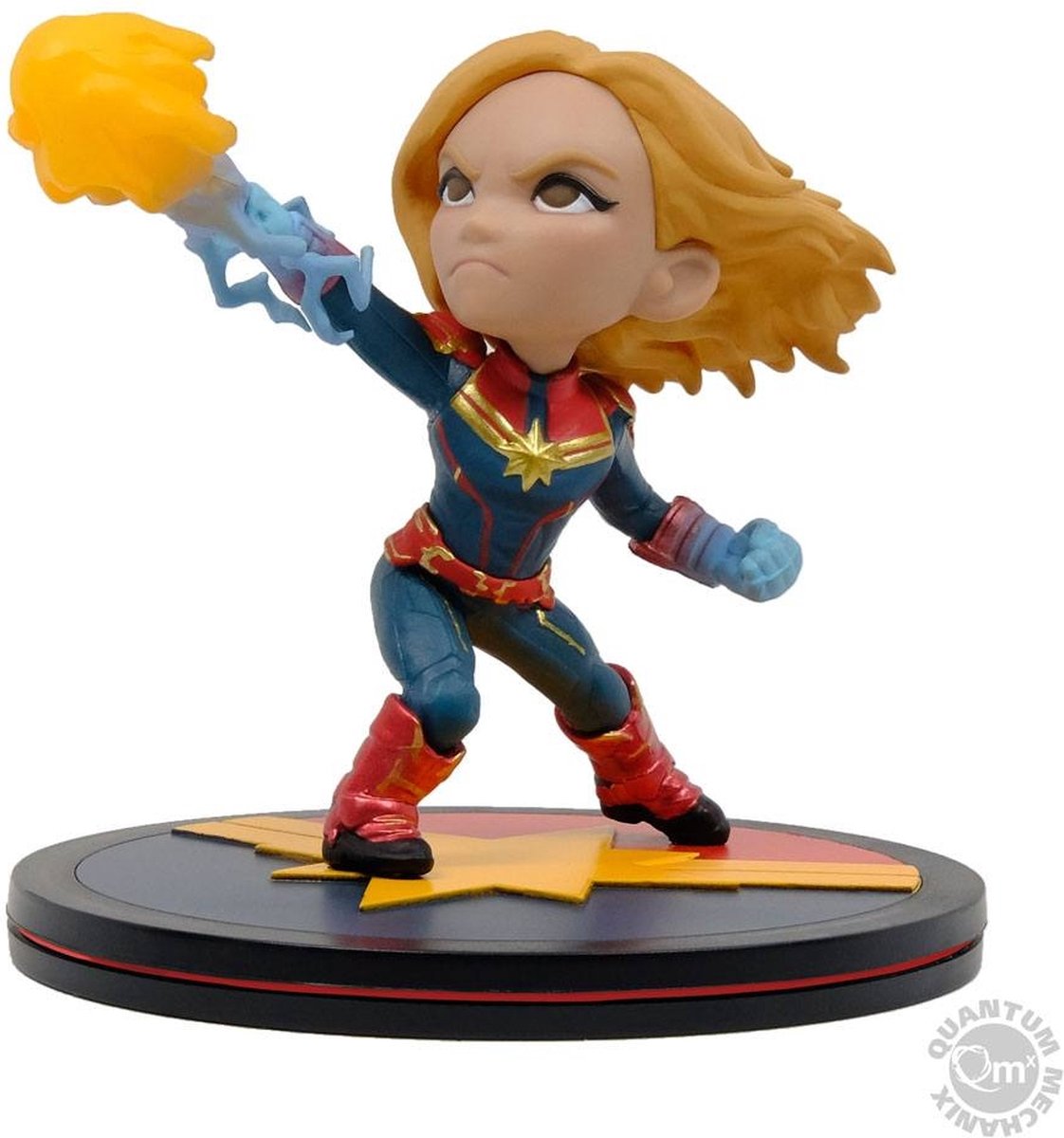 Quantum Mechanix Marvel Comics - Captain Marvel Q-Fig Figuur - 9cm ...