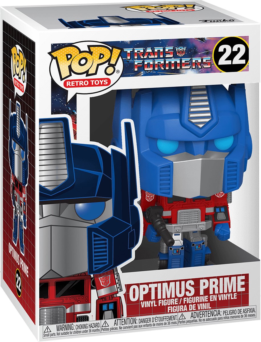 Funko Optimus Prime - Funko Pop! - Transformers Figuur - 9cm | bol.com