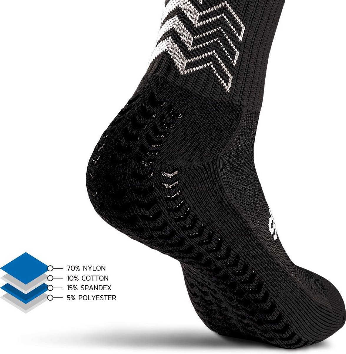 SOXPro Classic Zwart GRIPSOKKEN | bol.com