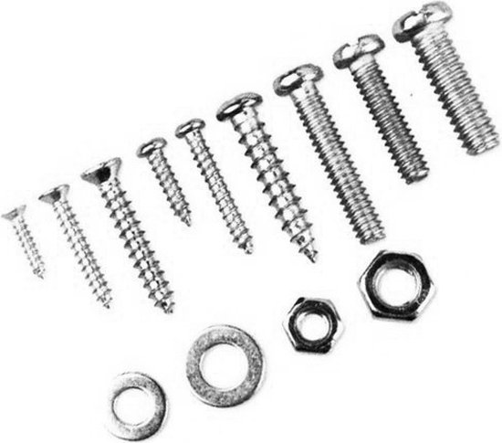 Grote set (694 stuks) bout, moer, ring, schroef | bol