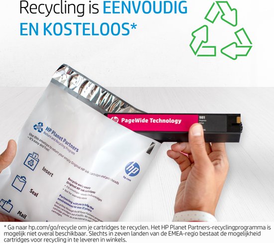 HP 843C - PageWide Inktcartridge / Zwart (C1Q65A) | bol