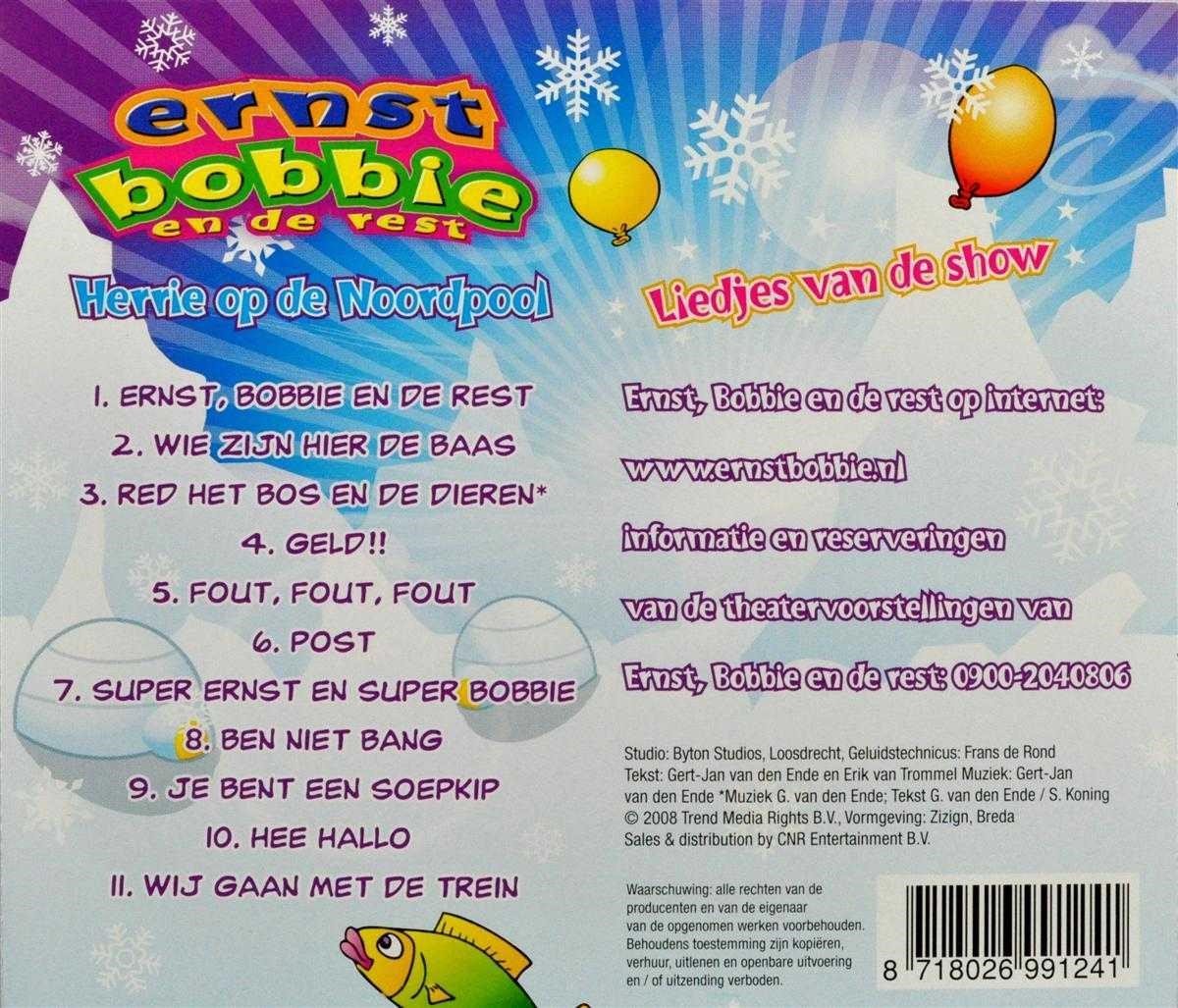 Ernst, Bobbie en de Rest - Herrie Op De Noordpool (CD), Ernst & Bobbie ...