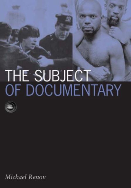 The Subject of Documentary, Michael Renov | 9780816634415 | Boeken | bol