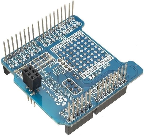Duinopeak ESP8266 ESP-01 WiFi uitbreidingskaart Shield zonder ESP8266 ...