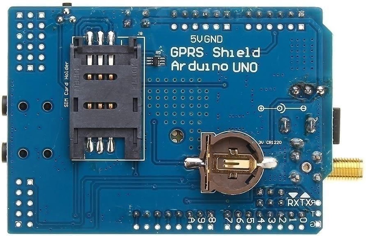 SIM900 Quad Band GSM GPRS Shield Development Board voor Arduino | bol.com