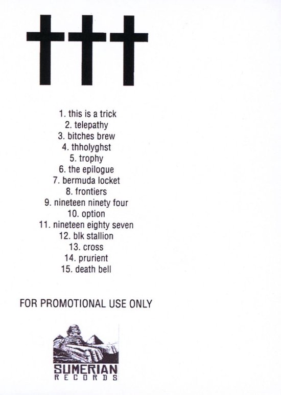 Crosses (+++), ††† (Crosses) | CD (album) | Muziek | bol