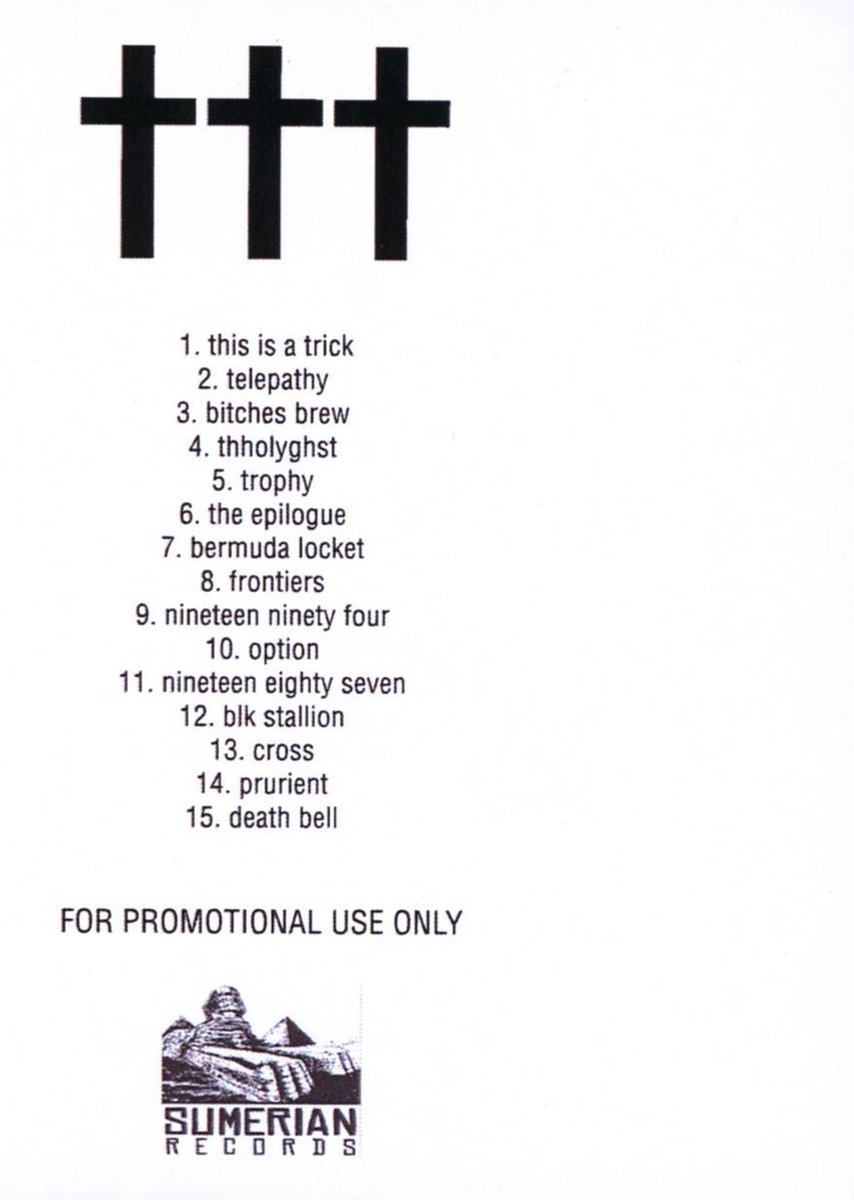 Crosses (+++), ††† (Crosses) | CD (album) | Muziek | bol.com