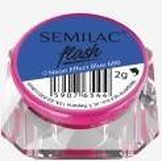 Semilac - SemiFlash - Pigment voor op de nagels - Neon Effect Blue 680 ...