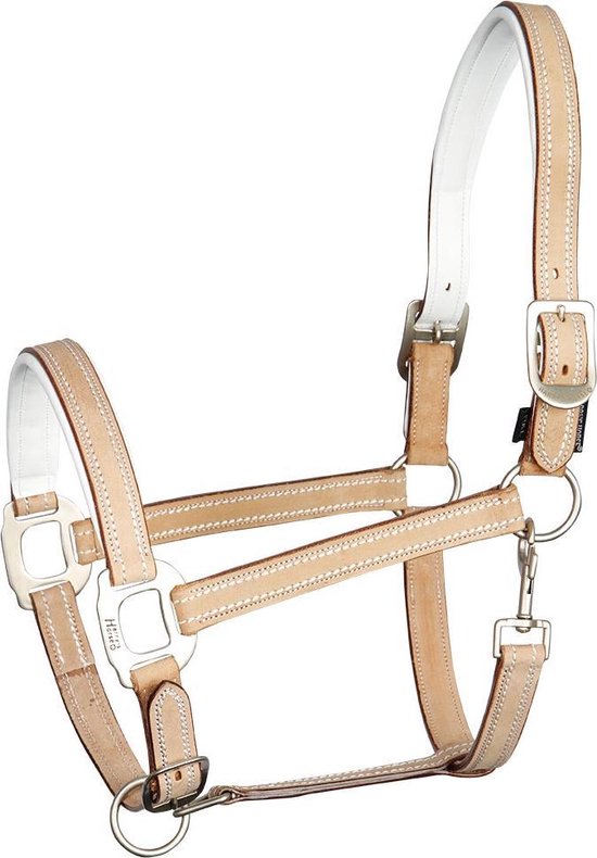 Harry's Horse Halster leder Cremello beige Pony | bol