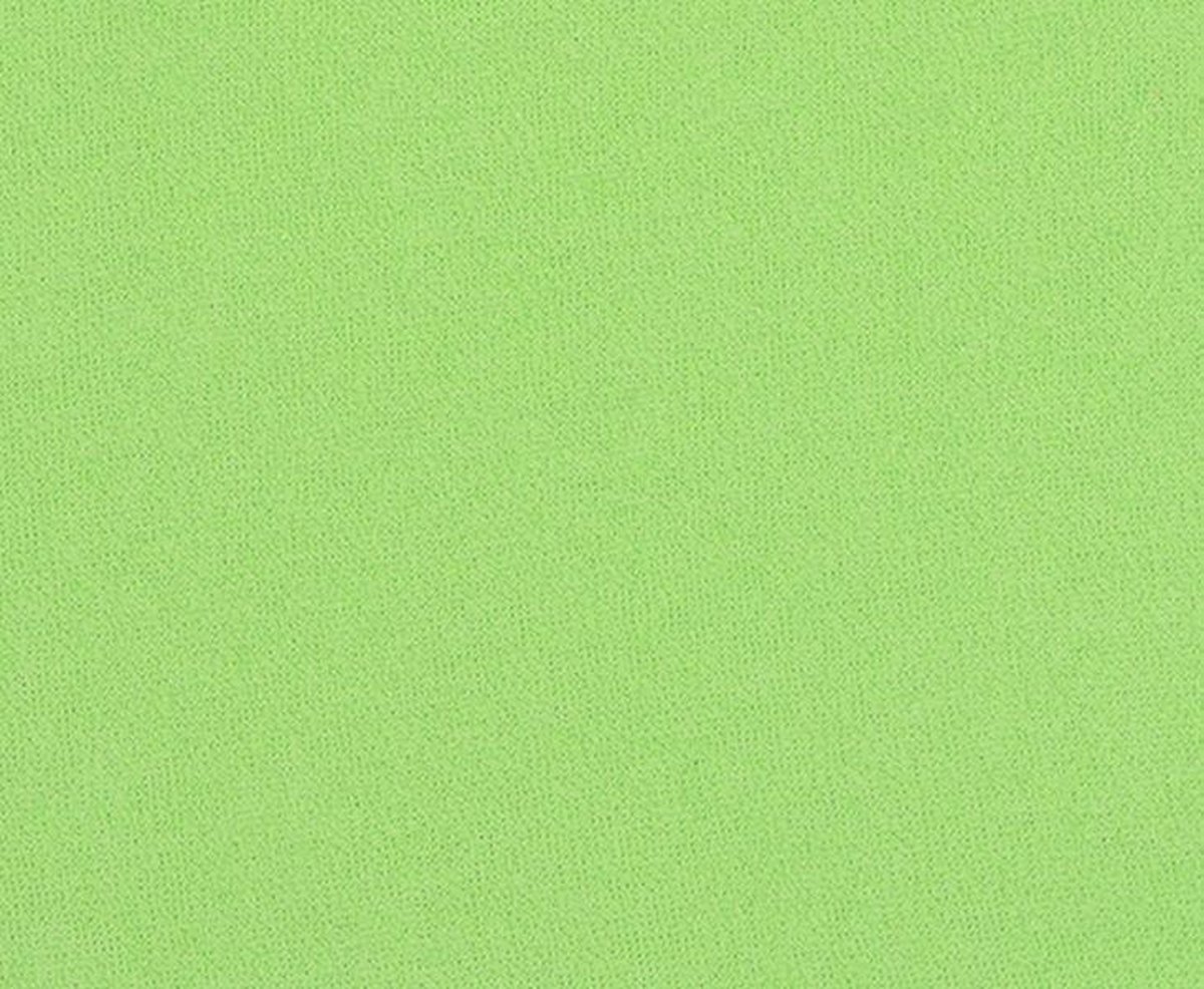 Hoeslaken 90x200 cm fel groen | bol.com