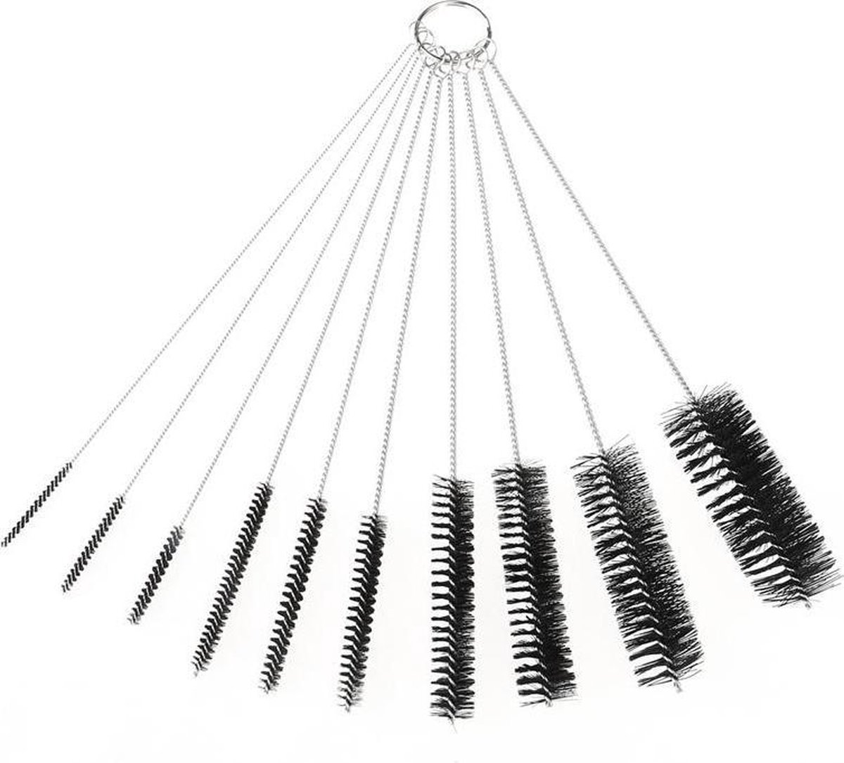 Schoonmaak borsteltjes | 20cm | Reiniging | Mini borstels | Set ...