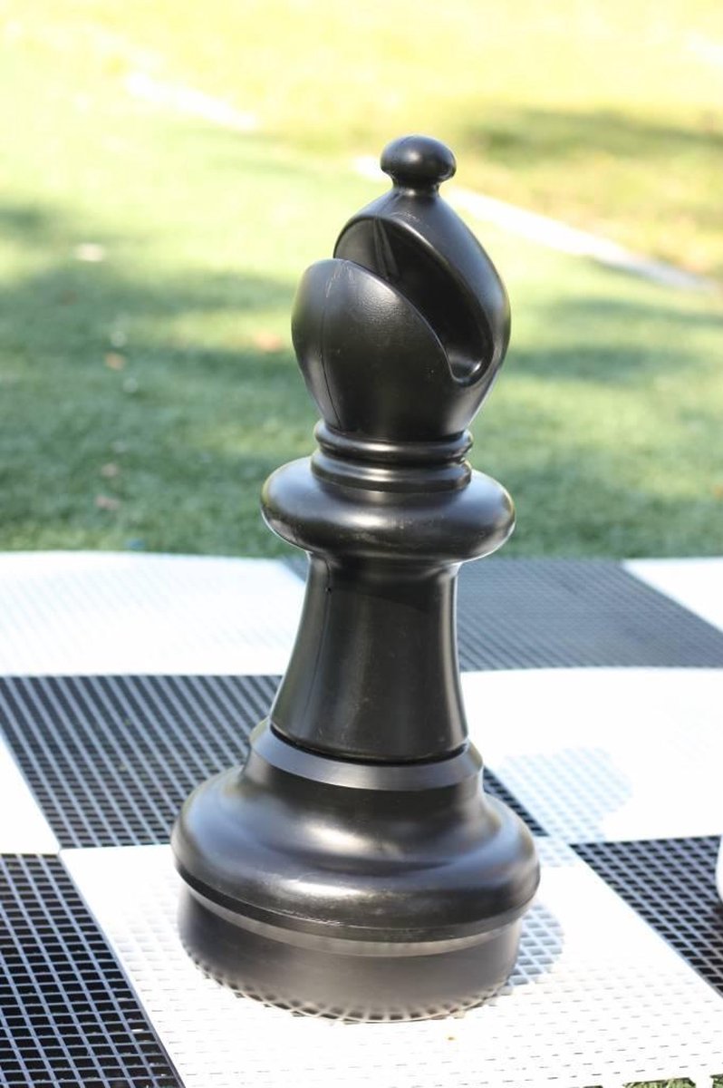 Schaakstuk, Loper 54 cm, Zwart | Games | bol.com