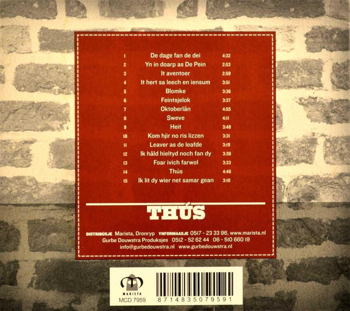 Thus, Gurbe Douwstra | CD (album) | Muziek | bol