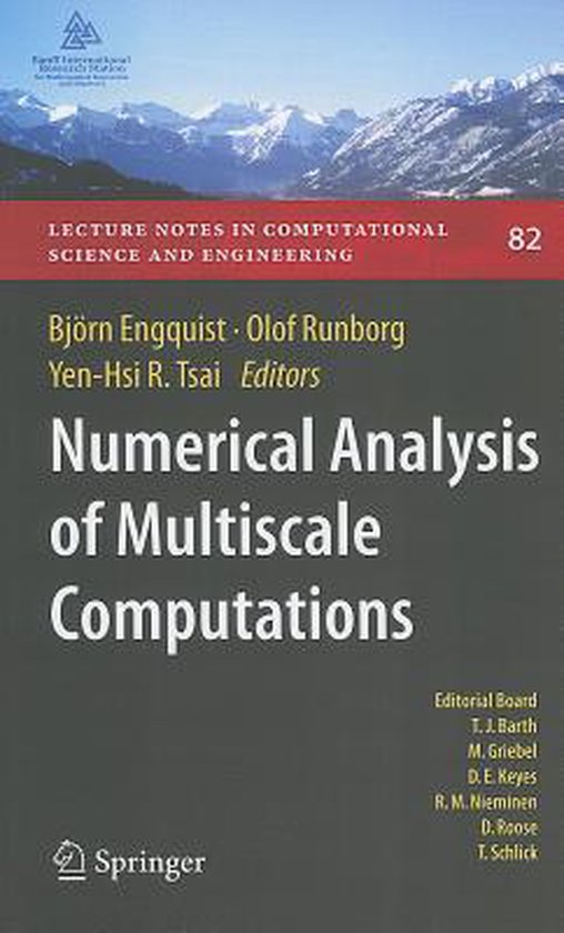 Numerical Analysis of Multiscale Computations | 9783642219429 | Boeken | bol.com