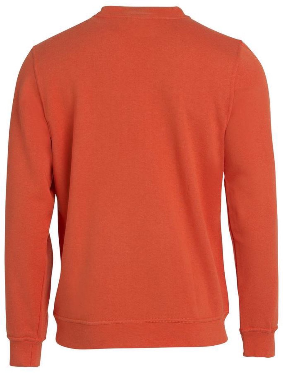 Clique Basic Roundneck 021030 - Diep-oranje - M | bol