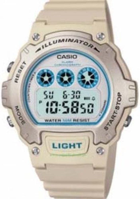 Casio -W-214H-8A-Wit | bol
