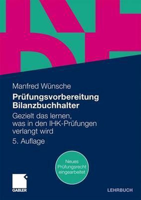 PR Fungsvorbereitung Bilanzbuchhalter, Manfred W Nsche | 9783834916570 | Boeken | bol.com