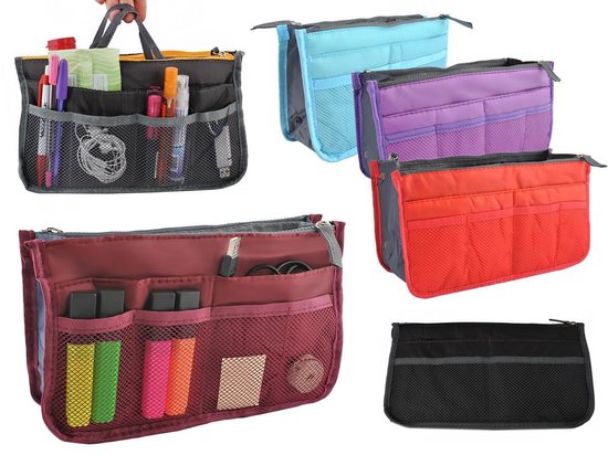 Handtas organiser - Netjes en geordend - Bag in Bag - 28x9x16.5 cm ...