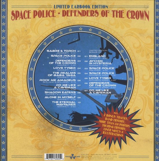 Edguy - Space Police - Defenders Of The Crown (CD), Edguy | CD (album ...