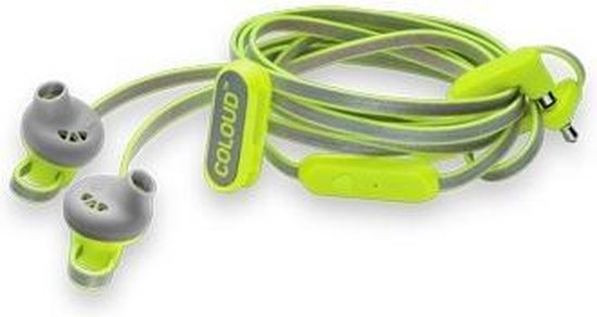 Coloud Hoofdtelefoon The Hoop Electric lime | bol