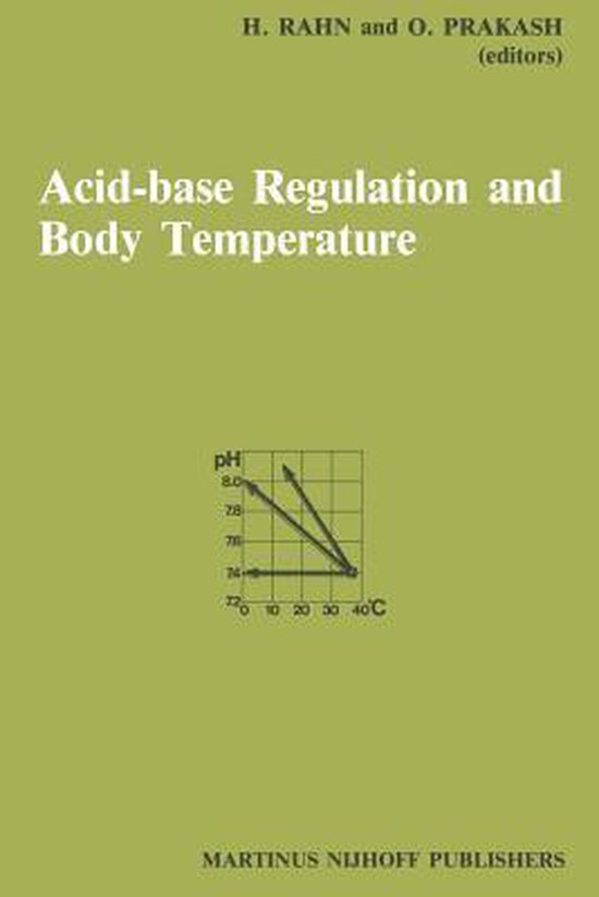 Acid-Base Regulation and Body Temperature | 9789401087162 | Boeken ...