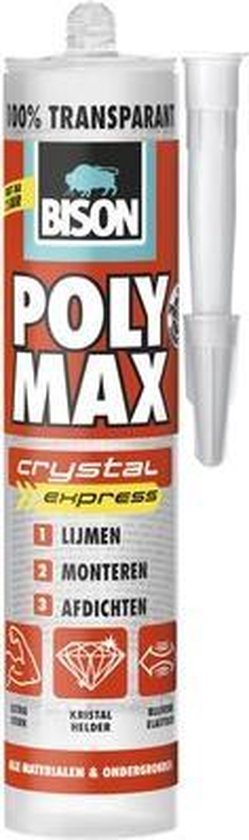 Bison Poly Max Crystal 300gr | bol