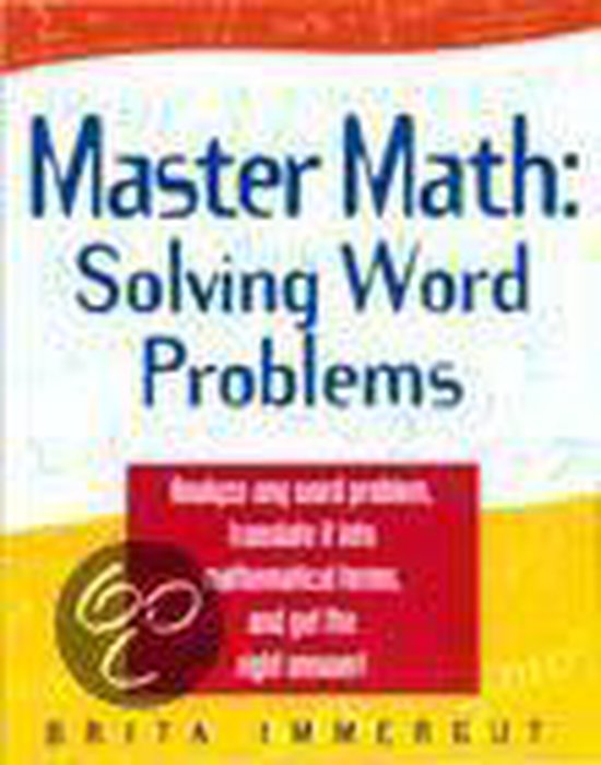 Master Math, Immergut | 9781564146786 | Boeken | bol