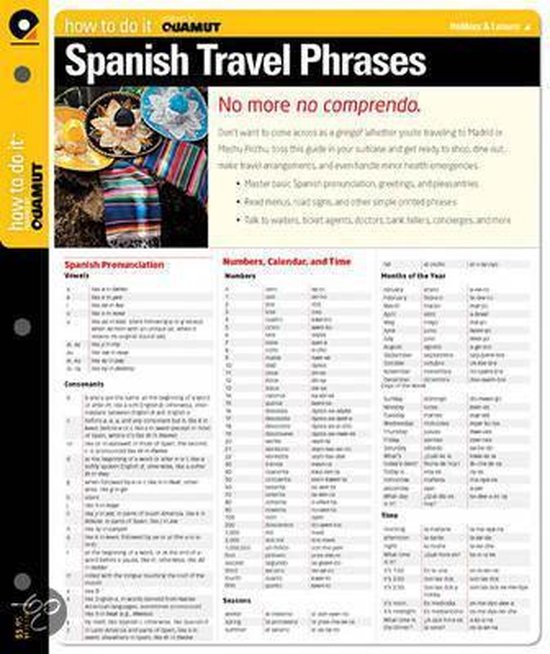 Spanish Travel Phrases | bol.com