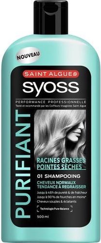 Syoss Shampoo Purify & Care - 500 ml | bol