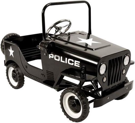 Metalen Trapauto Politie | bol