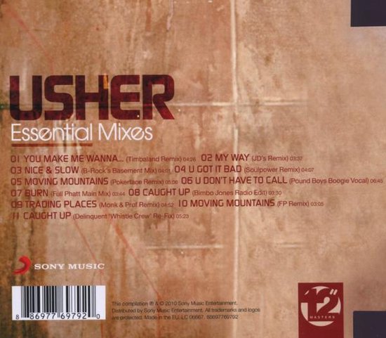 12'' Masters: The Essential Mixes, Usher | Muziek | bol