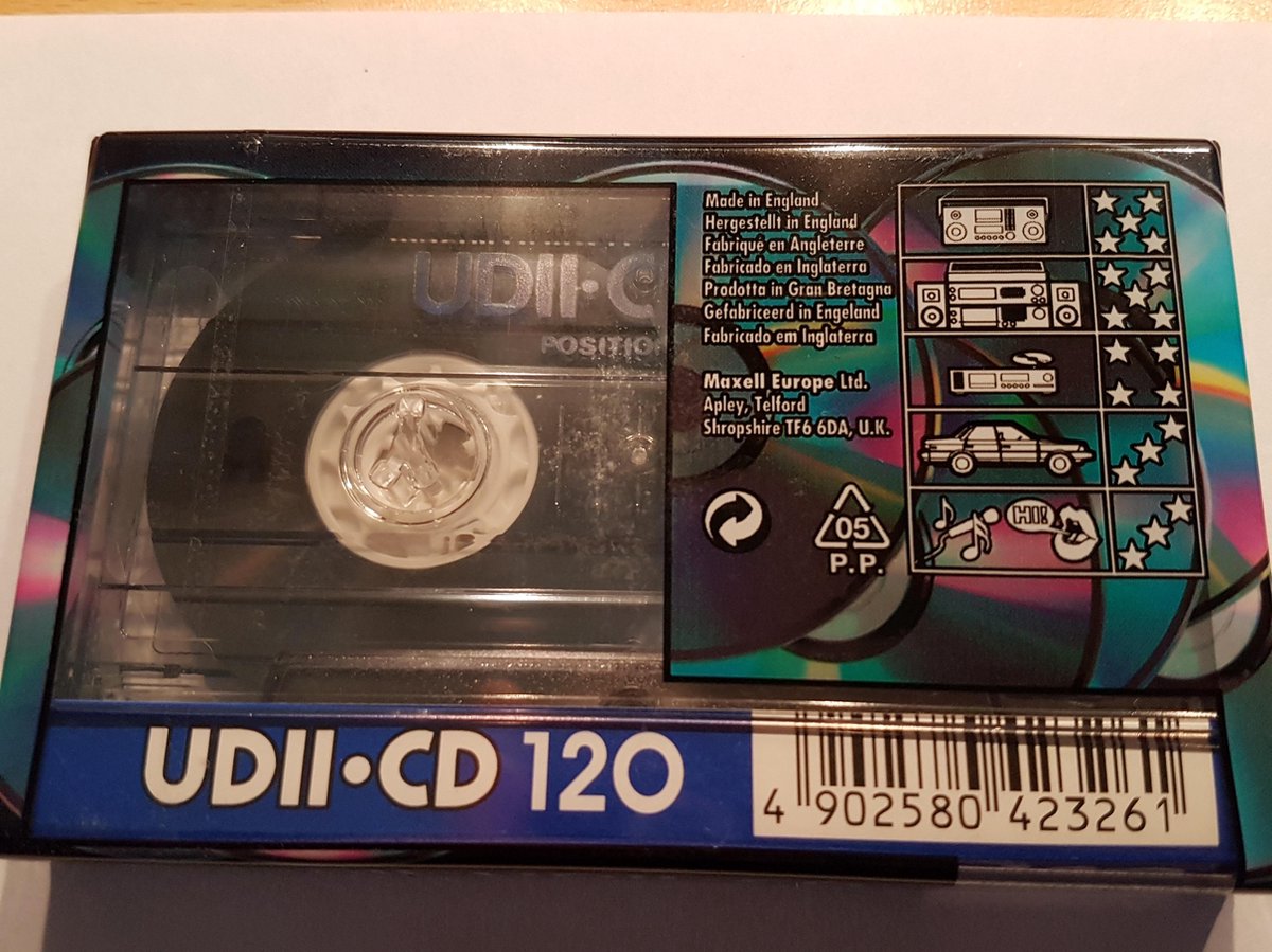 Maxell UDII CD 120 minuten Cassettebandje | bol.com