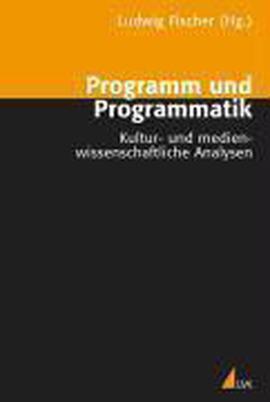 Programm und Programmatik | 9783896694966 | Boeken | bol