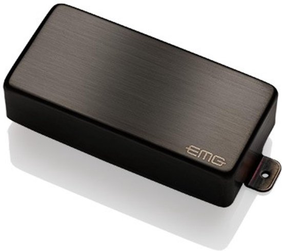 EMG 81-7H Brushed zwart Chrome actief, 7saiter - Pickup voor 7-string ...