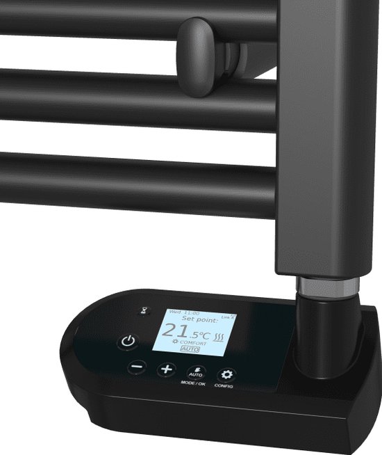 Sub 34 RE radiator wifi thermostaat met gateway, zwart | bol